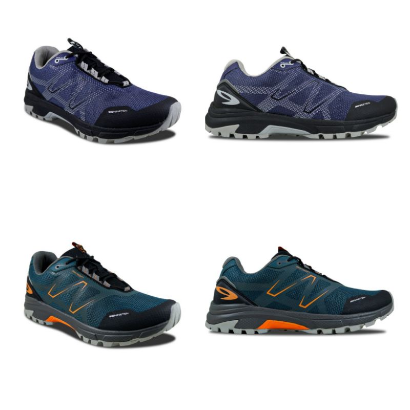 Jual Sepatu Lari Pria Running Shoes 910 Yuza Trail (2 Warna Baru Navy ...