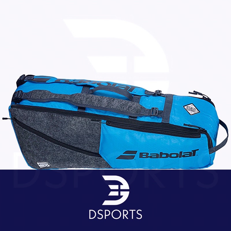 Jual Babolat Evo 6 Pack RH 6 Blue Grey Back Pack ( Tennis Backpack ...