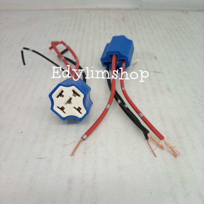 Jual Socket/soket relay/Riley kaki 4 keramik (harga per satuan ...