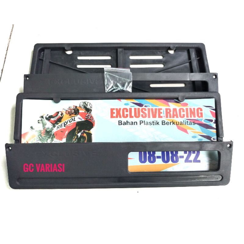 Jual COVER PLAT MOTOR/PELINDUNG PLAT MOTOR/BINGKAI PLAT NOMOR | Shopee ...