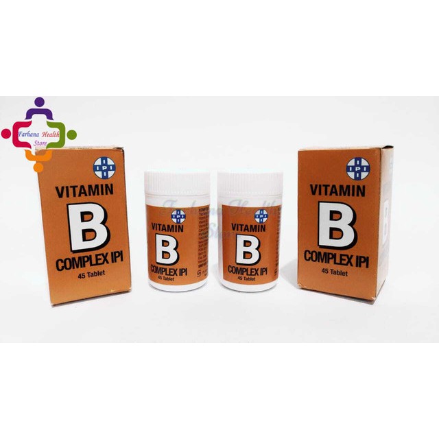 Jual Original Vitamin B Complex IPI Botol / Suplemen Vitamin B Complex | Shopee Indonesia