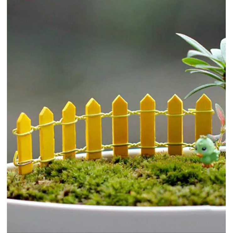 Jual MINIATUR PAGAR TAMAN 10x3 CM | Shopee Indonesia