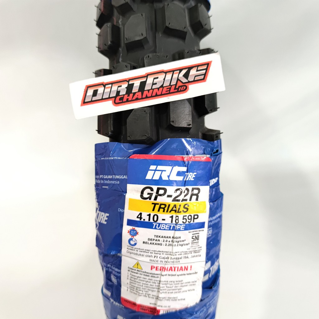 Jual BAN IRC 18 BELAKANG DUAL ROAD BAN STANDAR ORI KLX CRF 150 | Shopee ...