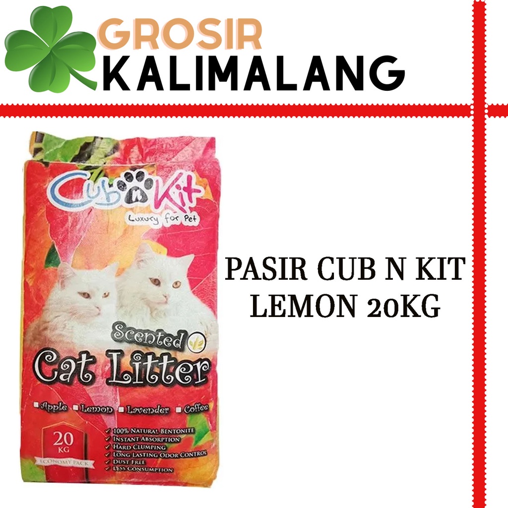 Jual Pasir Cub N Kit Lemon 20k (Grab/Gosend) | Shopee Indonesia