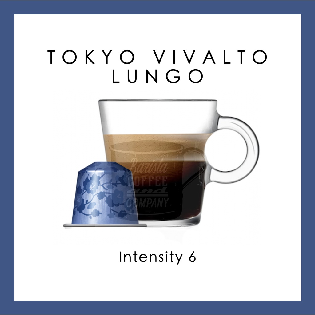 Jual TOKYO VIVALTO LUNGO Nespresso Coffee Capsules Kapsul Kopi | Shopee ...