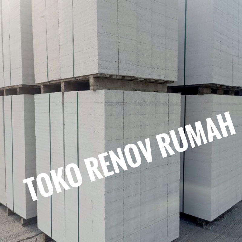 Jual bata ringan/ hebel (satuan) bebas pilih ukuran | Shopee Indonesia