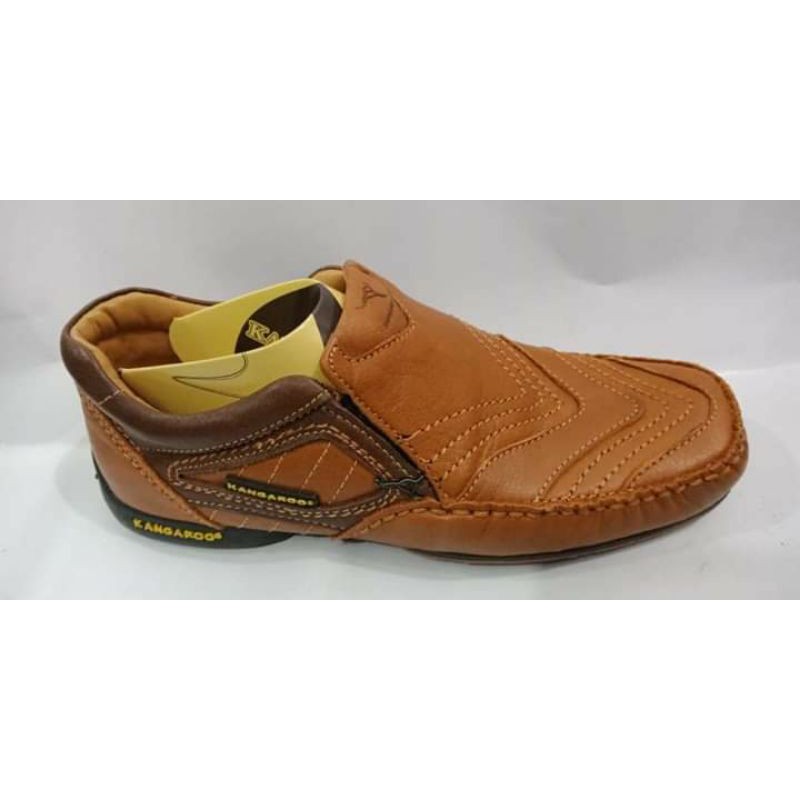 Jual Sepatu Kangaroo Asli Kulit Original 10014 | Shopee Indonesia