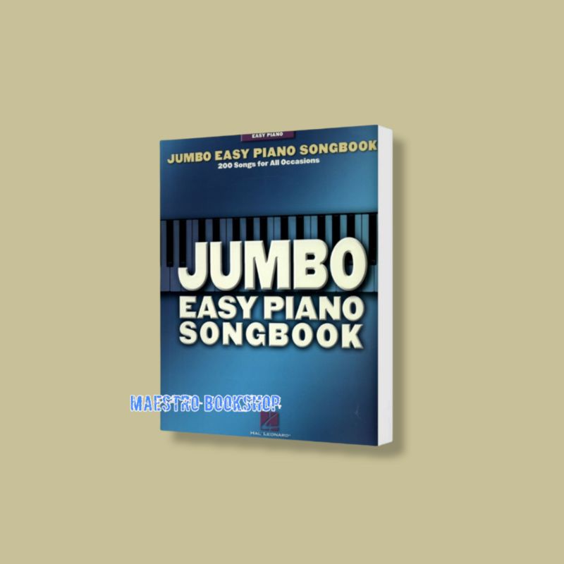 Jual Jumbo Easy Piano Songbook | Shopee Indonesia
