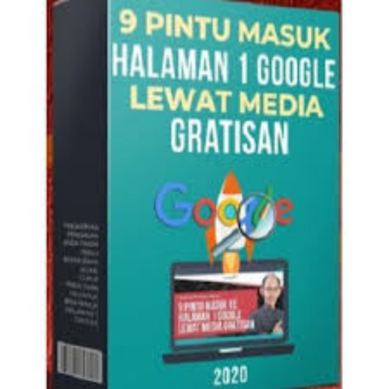 Jual SEO TUTORIAL 9 PINTU MASUK HALAMAN UTAMA GOOGLE - MUDAH GRATIS DAN ...