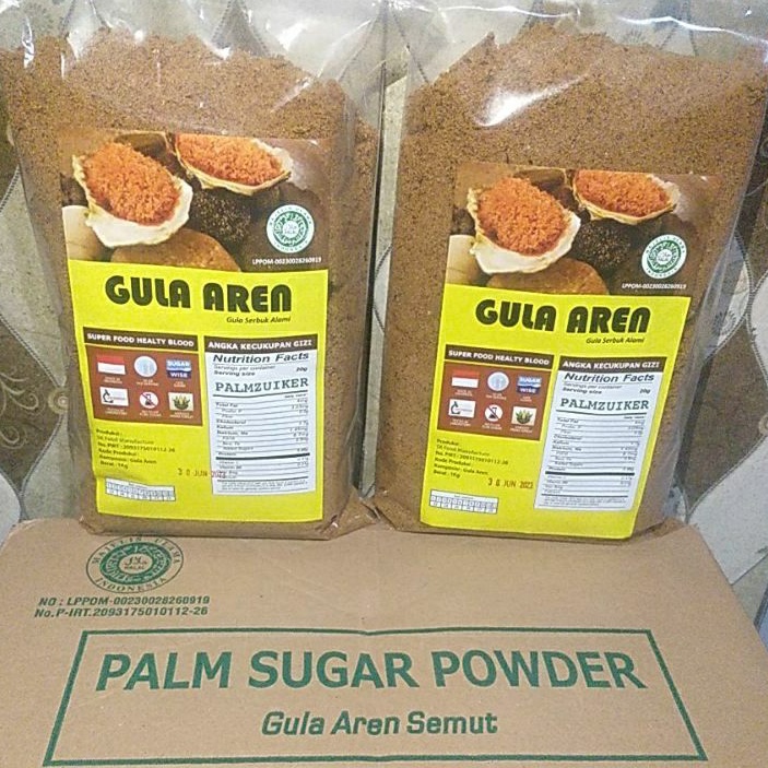 Jual Gula Aren Semut, Gula Aren Bubuk 1 Dus isi 10 Kg | Shopee Indonesia