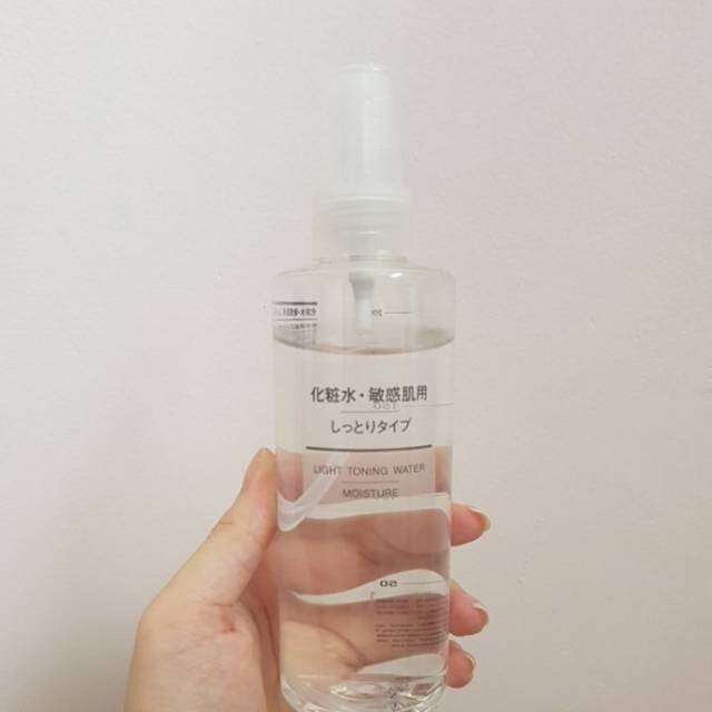 Jual Muji Light Toning Water Moisture (+Spray Pump) | Shopee Indonesia