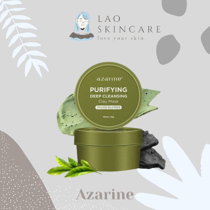 Jual Azarine Purifying Deep Cleansing Clay Mask 60gr | Shopee Indonesia