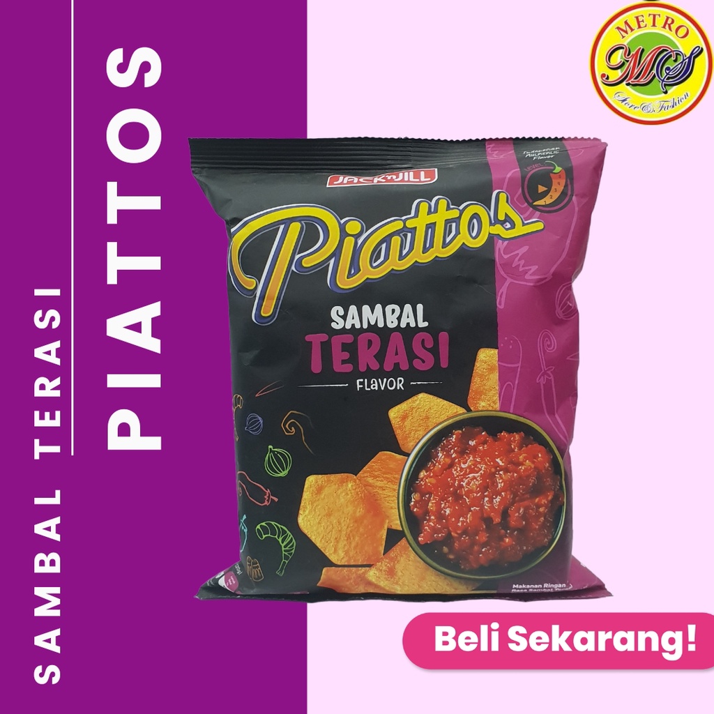 Jual [METRO] PIATOS SAMBAL TERASI 75G | Shopee Indonesia