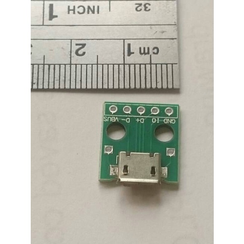 Jual Micro Usb to DIP PCB adapter Micro USB to PCB converter | Shopee ...