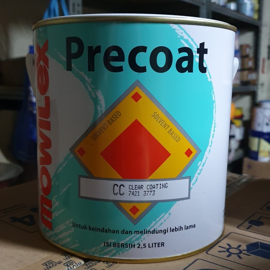Jual Cat Pelapis MOWILEX Clear Coating ukuran 2,5LT | Shopee Indonesia