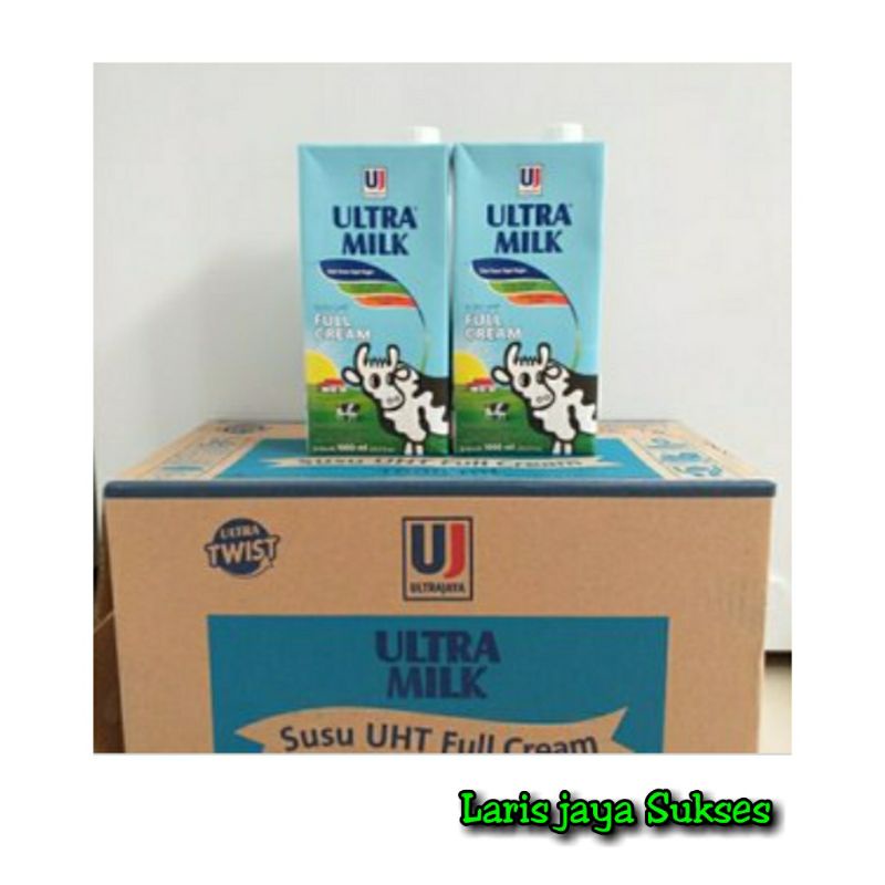 Jual Susu UHT Ultra full cream coklat 1 liter 1 dus isi 12 | Shopee ...