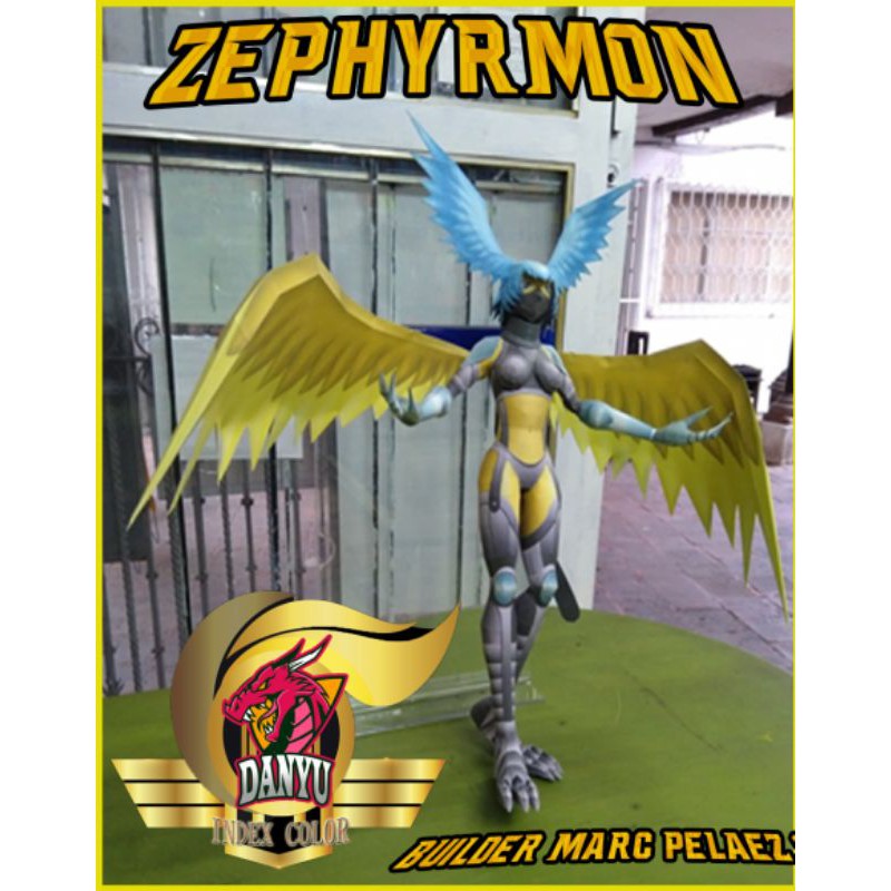 Jual Digimon Zephyrmon papercraft | Shopee Indonesia