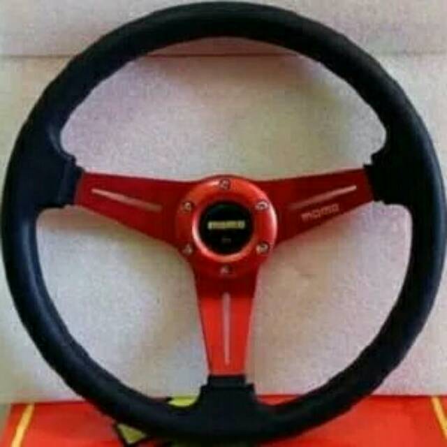 Jual Stir Mobil Stir Momo ukuran 14 inci Racing Sport | Shopee Indonesia