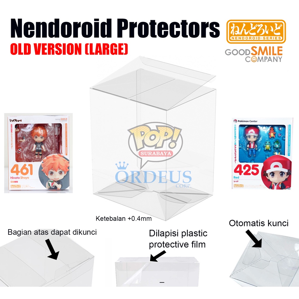 Jual Nendoroid Protector Case Acid-Free Protektor (Old Large Ver. Size ...