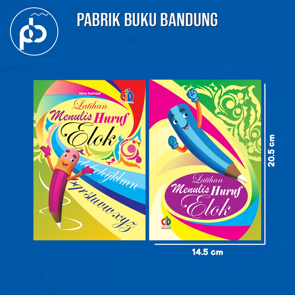 Jual Latihan Menulis Huruf Elok/Halus | Buku Belajar Huruf Tegak ...