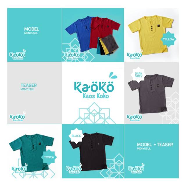 Jual KAOKO(KAOS KOKO) | Shopee Indonesia