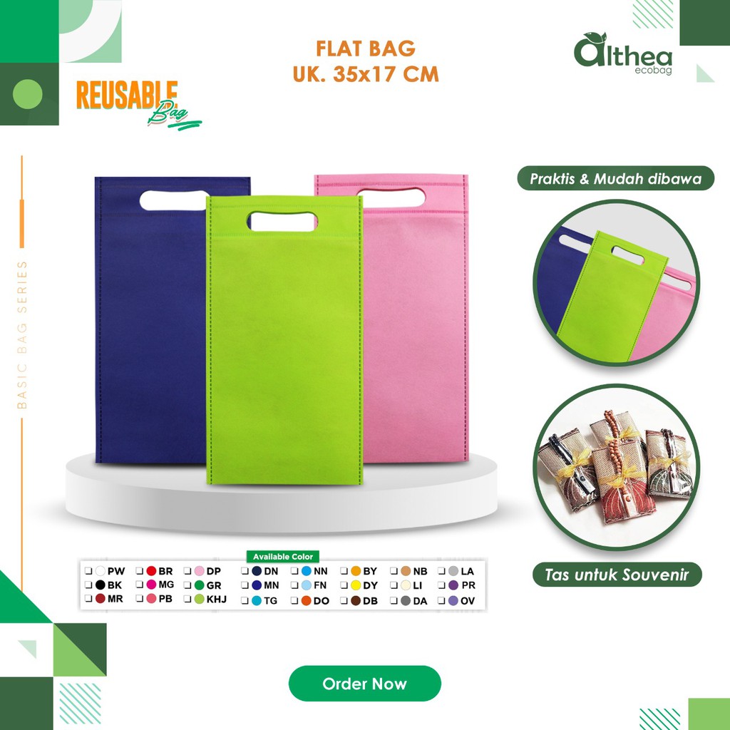 Jual [Bisa Disablon] Tas Kain Spunbond Tas Spunbond Polos Tas Kemasan ...