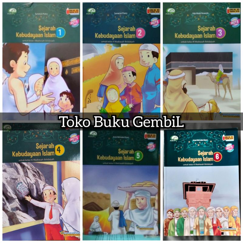 Jual BUKU BINGKAI SEJARAH KEBUDAYAAN ISLAM KELAS 1 - 6 SD / MI | Shopee Indonesia