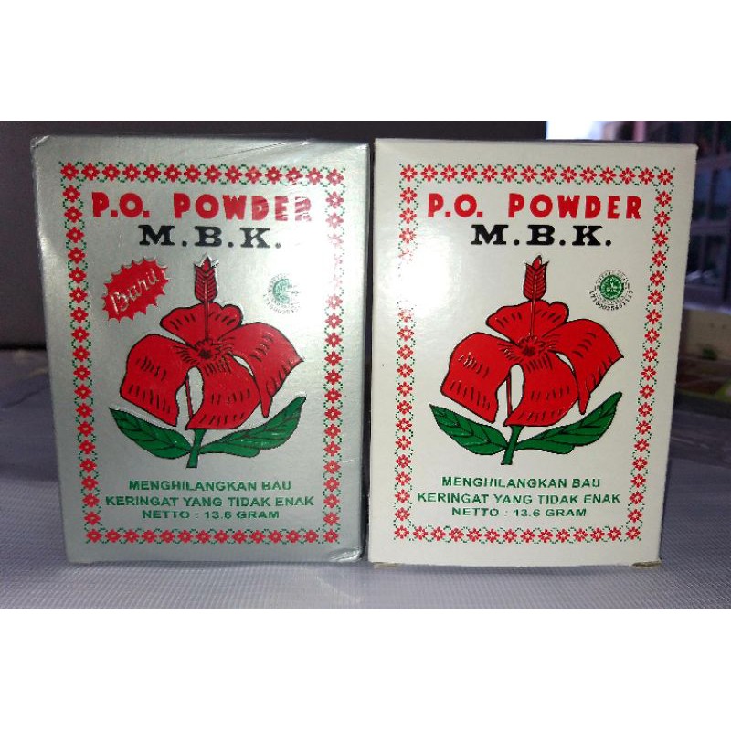 Jual MBK POWDER BEDAK MBK SILVER/PUTIH BEDAK KETIAK BEDAK BAU BADAN ...