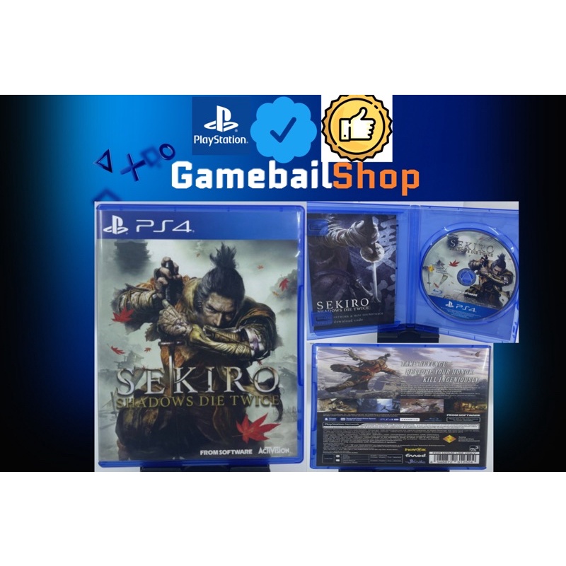 Jual PS4 Game - Sekiro Shadow Die Twice ( Reg 3 Asia / 2 / All / Jepang ) | Shopee Indonesia