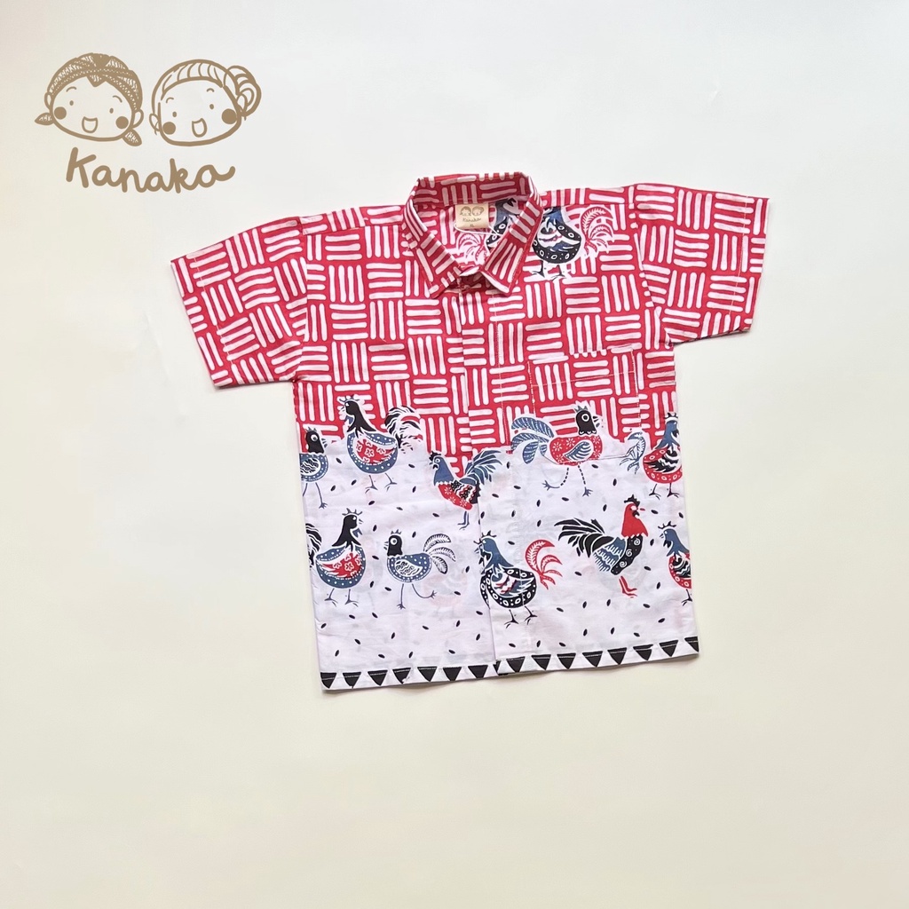 Jual Kanaka Batik Anak Kemeja Ayam Gedhek | Shopee Indonesia