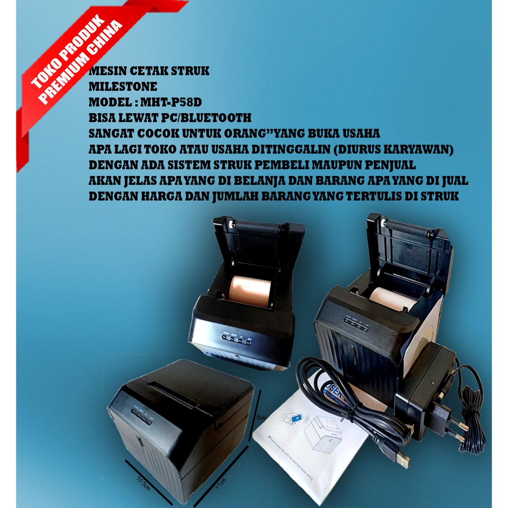 Jual PC/BLUETOOTH CEPAT PRINTNYA, MESIN TIDAK DI RAGUKAN,TAHAN LAMA ...