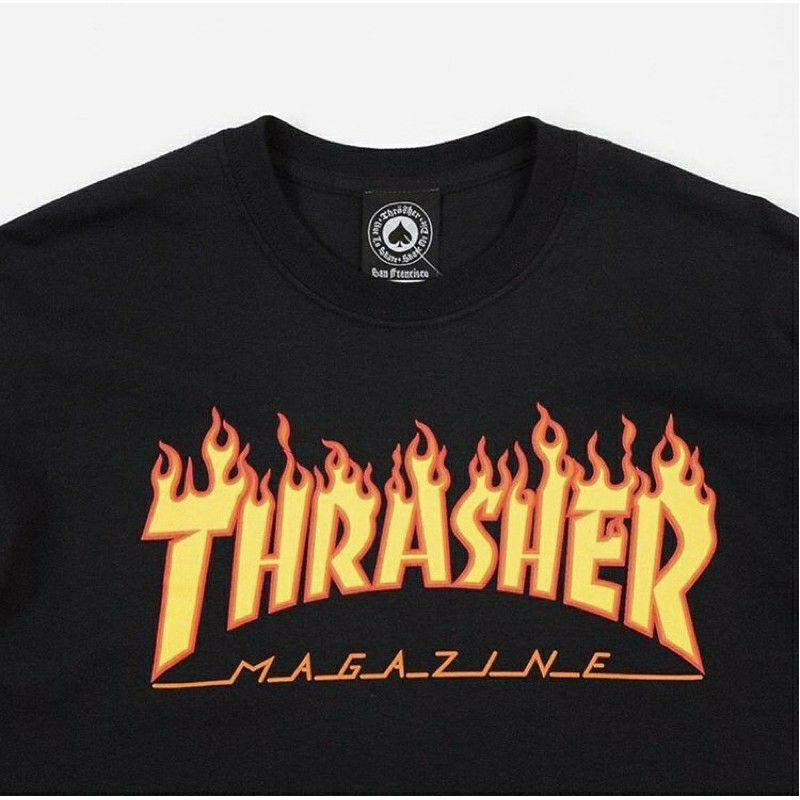 Jual THRASHER FLAME TEE (Authentic) | Shopee Indonesia