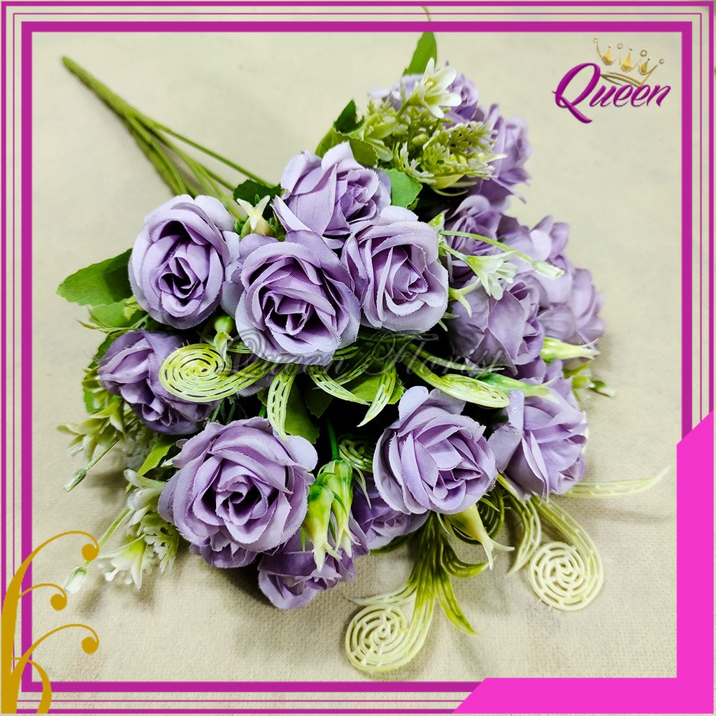 Jual Bunga Rose Sunny Cabang 5 - Mawar Premium Dekorasi Hiasan ...