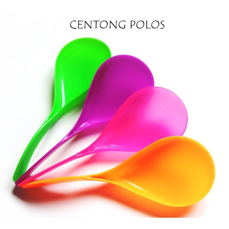 Jual Entong nasi pelangi kh atau centong nasi plastik | Shopee Indonesia