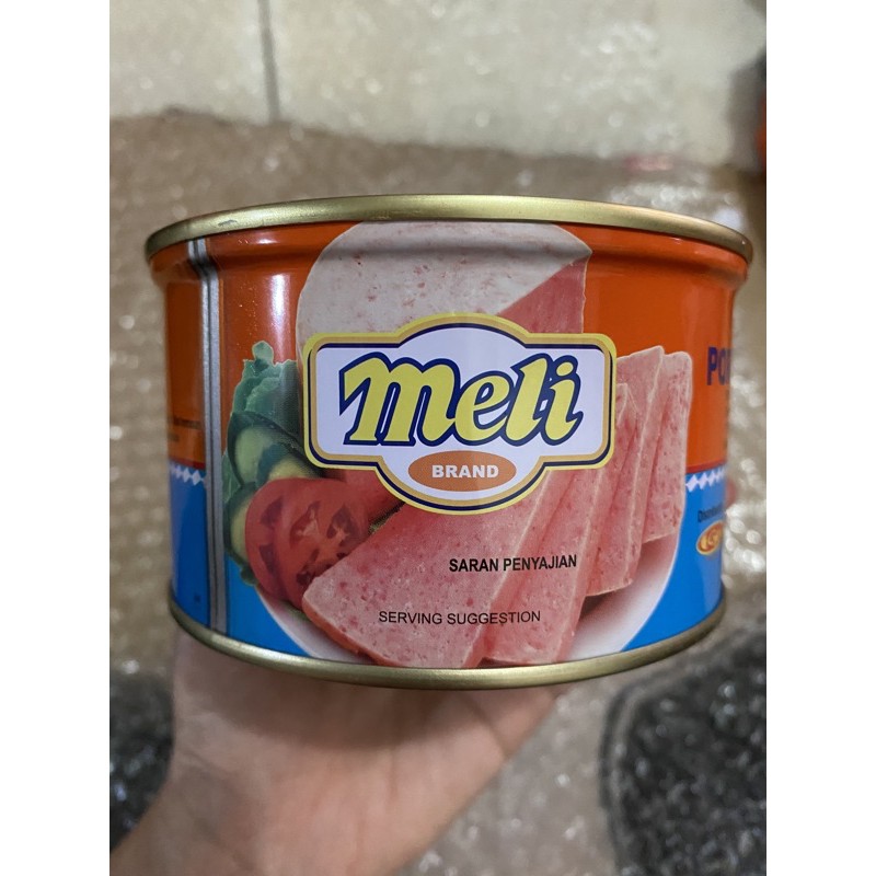 Jual Mili pork luncheon meat 397g/daging babi kaleng/kornet babi kaleng ...