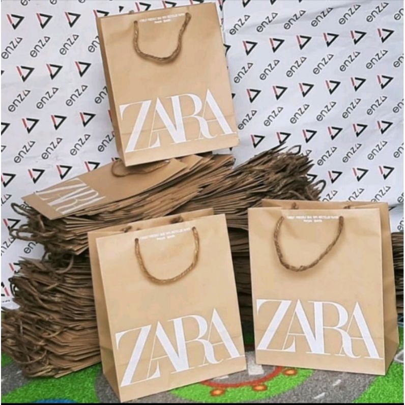 Jual PapperBag Zara (Disertai pembelanjaan) | Shopee Indonesia