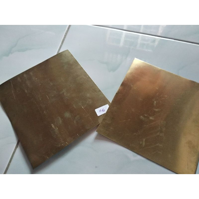 Jual plat kuningan ukuran 16x8cm tebal 0.55mm | Shopee Indonesia