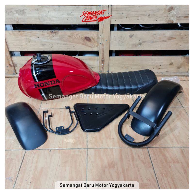 Jual Paket Custom VERZA ganti tangki dan jok megapro mono injeksi dan ...