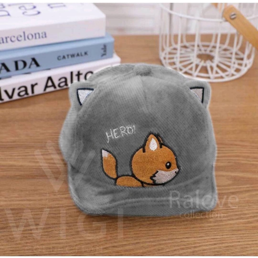 Jual topi anak karakter HERO//topi anak laki-laki dan perempuan ...