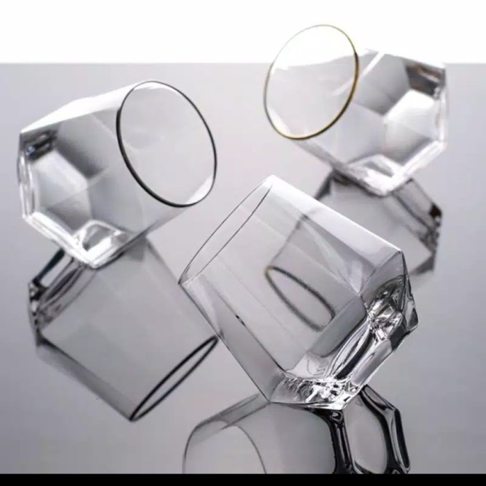 Jual Gelas Whiskey Diamond Rock Glass | Shopee Indonesia