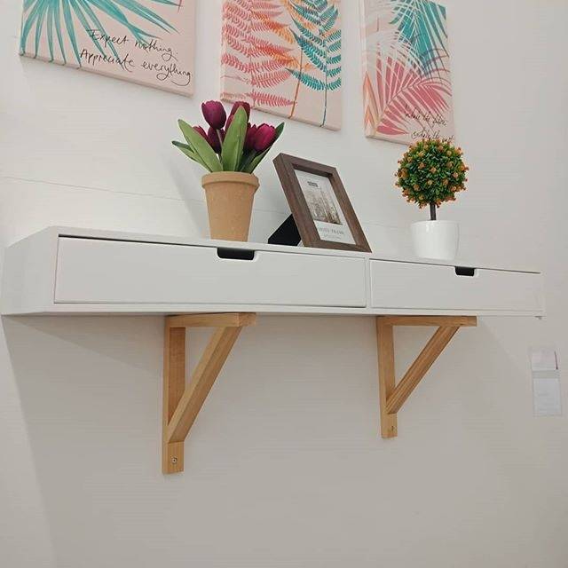 Jual Rak dinding berlaci Informa Rak Ambalan Laci Gantung | Shopee ...