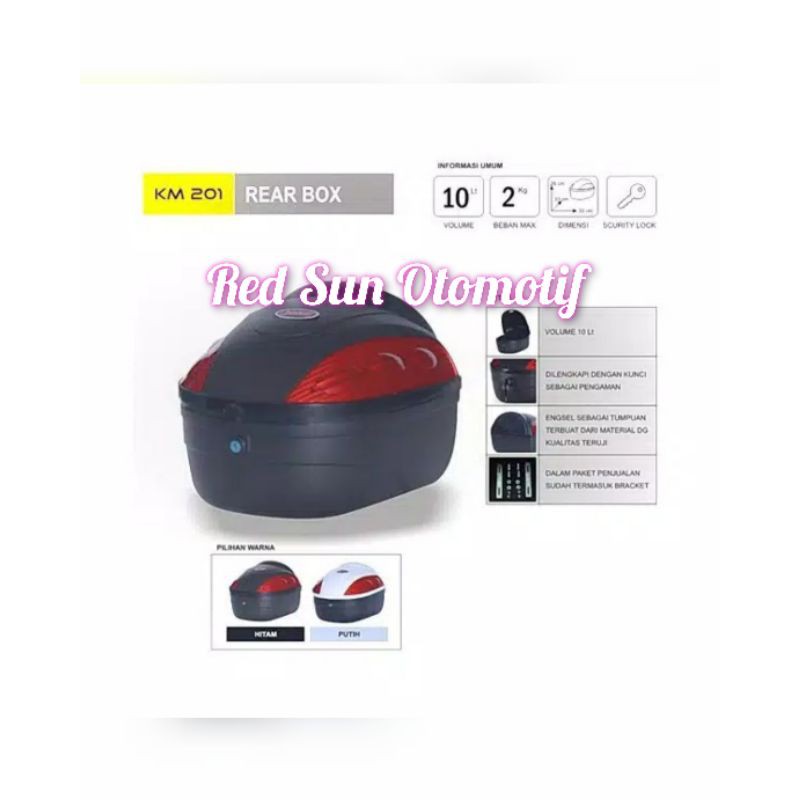 Jual Box belakang motor KMI 201 from korea Universal vario mio beat ...