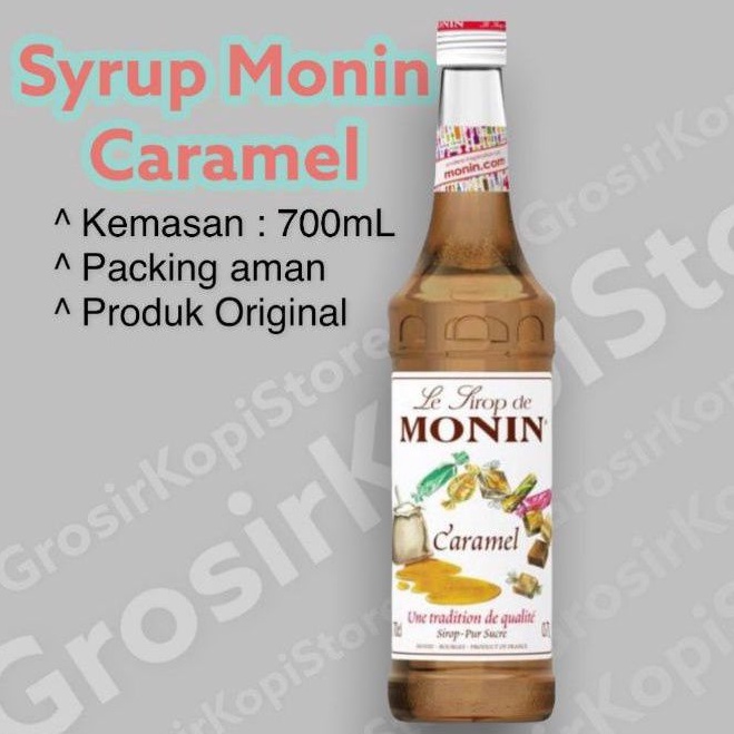 Jual Monin Caramel sirup 700ml | Shopee Indonesia