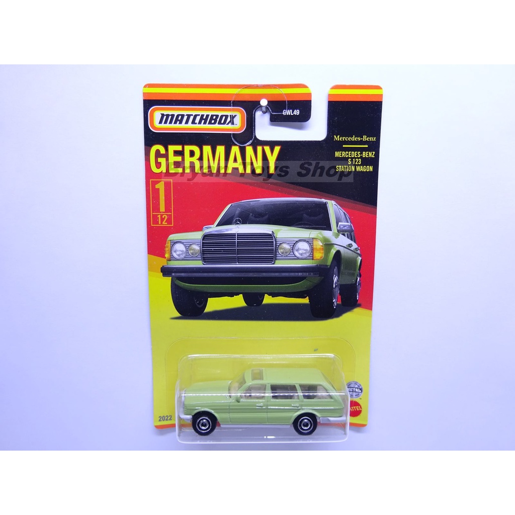 Jual Matchbox Germany Mercedes Benz S 123 Station Wagon Hijau | Shopee ...