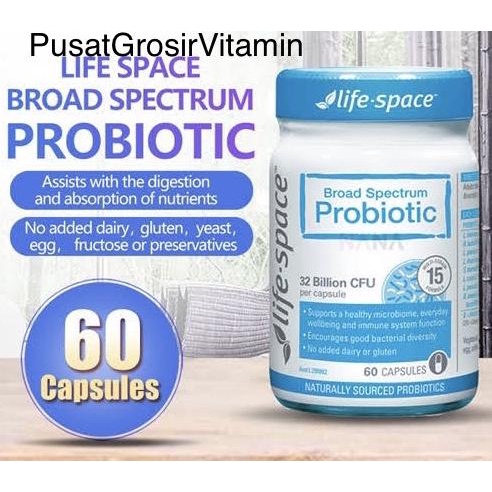 Jual life space board spectrum probiotic 60 capsule | Shopee Indonesia