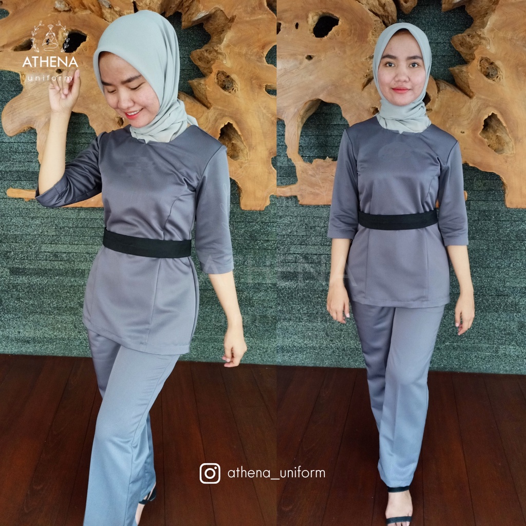 Jual Set BAJU Seragam PERAWAT/SERAGAM MEDICAL/ BAJU DOKTER /BAJU ...