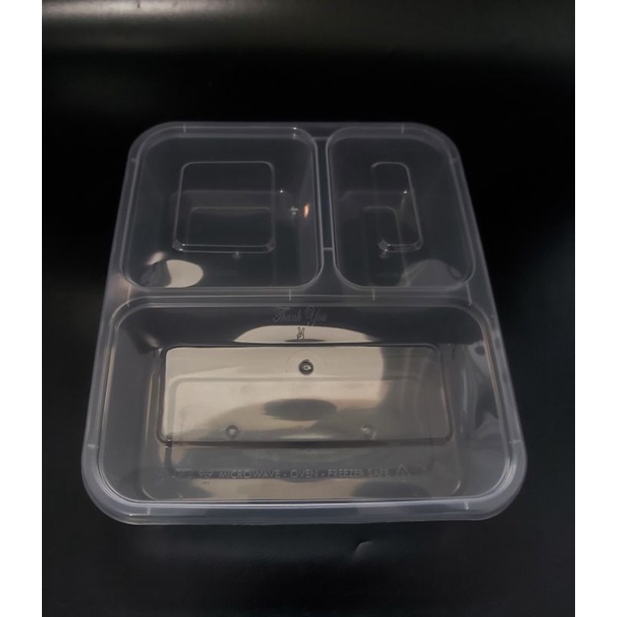 Jual KOTAK MAKAN THINWALL BENTO SEKAT 3 VICTORY | Shopee Indonesia
