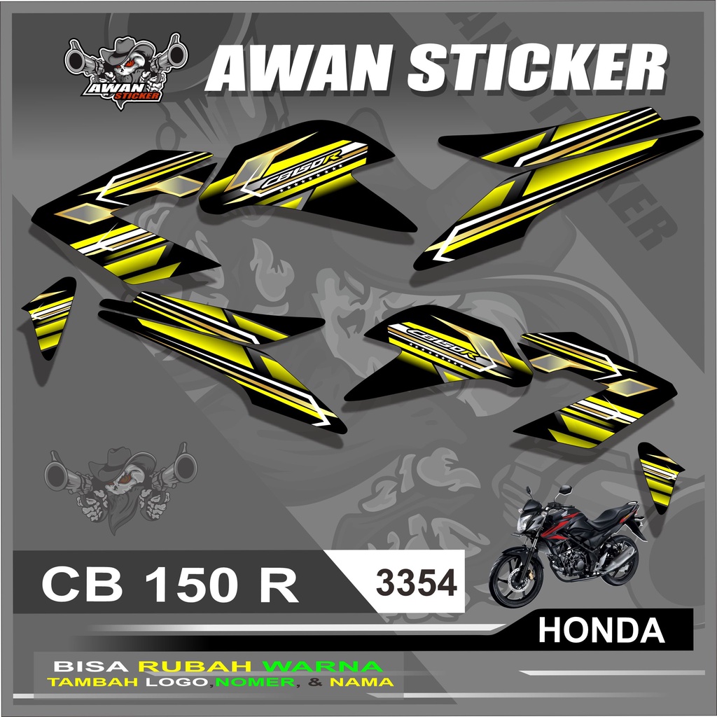 Jual STIKER STRIPING CB 150 R OLD VARIASI LIST DESAIN RACING - STRIPING ...