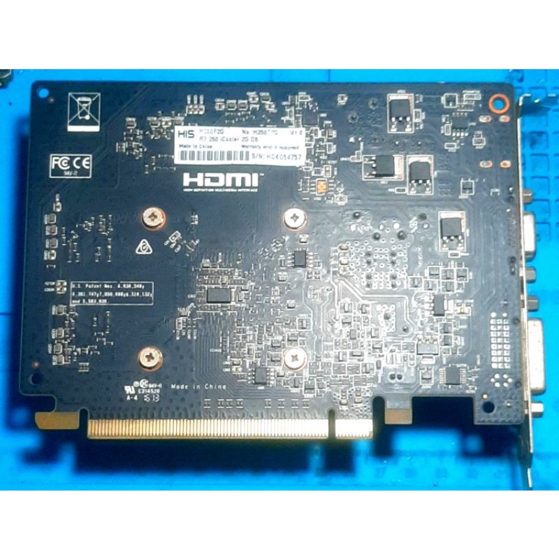 Jual VGA HIS Radeon R7 250 2GB DDR5 128 bit Second | Shopee Indonesia