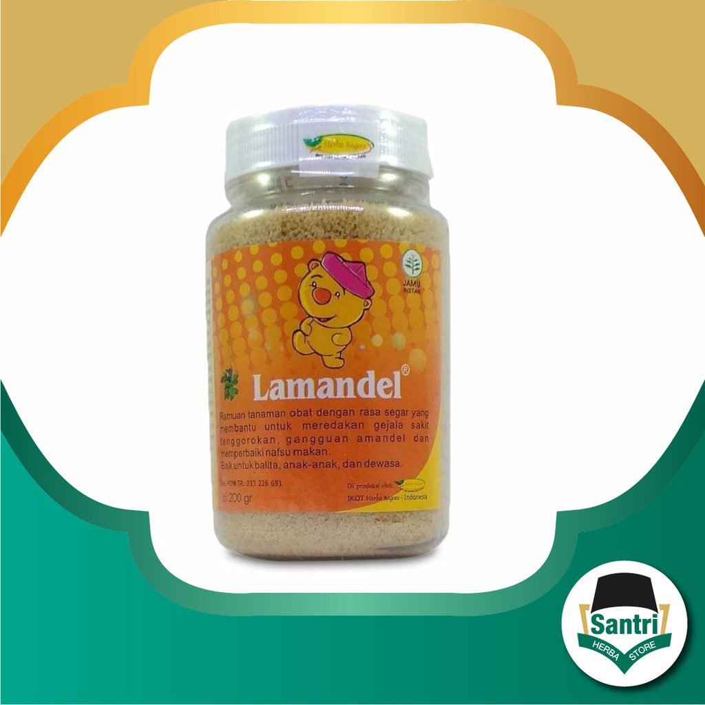 Jual OBAT BATUK Lamandel 200 gr Mengatasi Tenggorkan Kering Flu Radang ...